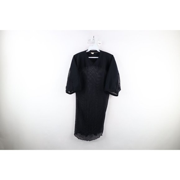 Vintage | Shirts | Vintage 7s Mens Xl Blank Mesh See Through Football ...